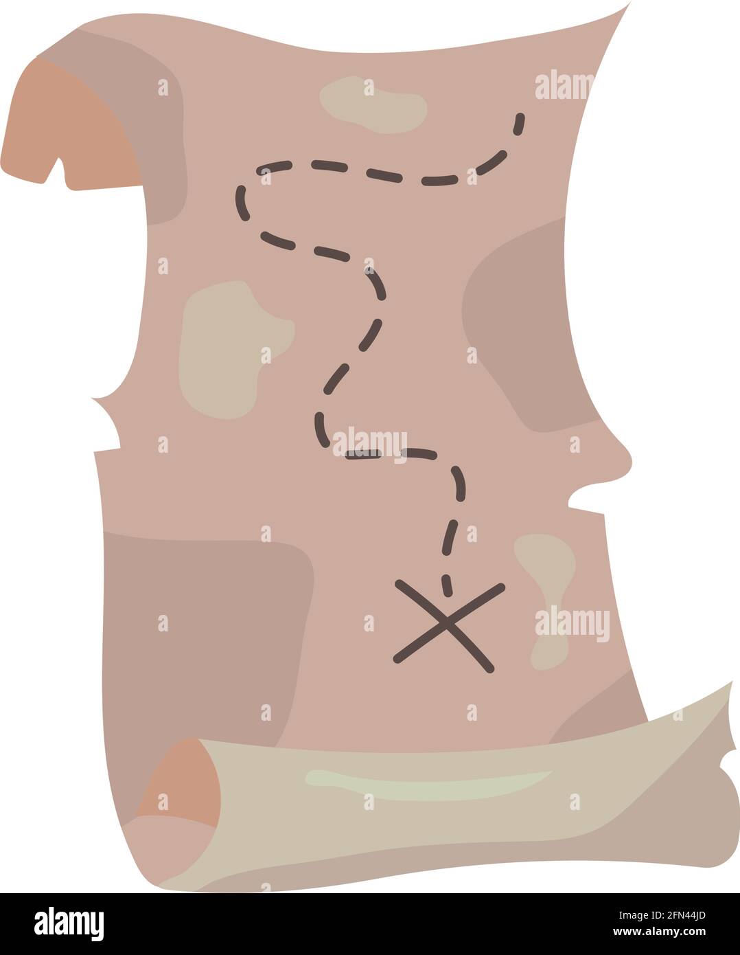 treasure map guide Stock Vector Image & Art - Alamy