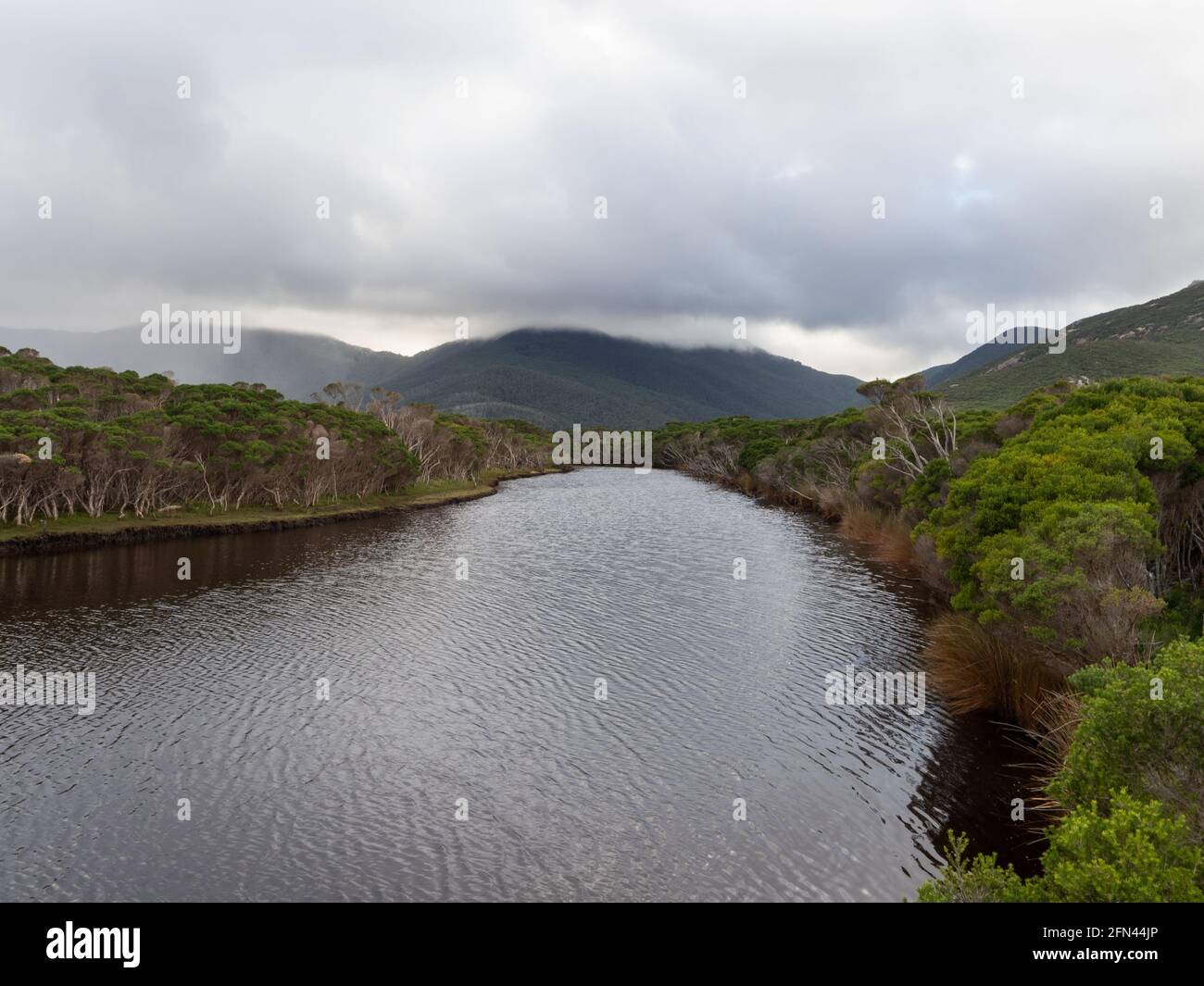 Tidal rIver, Wilsons Promontory National Park, Australia Stock Photo ...