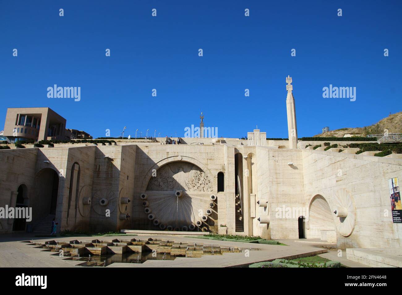 View of the Yerevan Cascade, Yerevan, Armenia Stock Photo - Alamy
