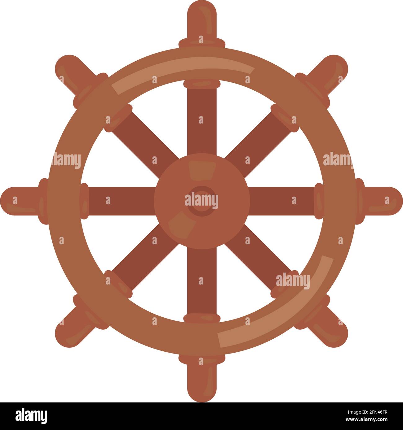 wooden ship rudder Stock Vector Image & Art - Alamy