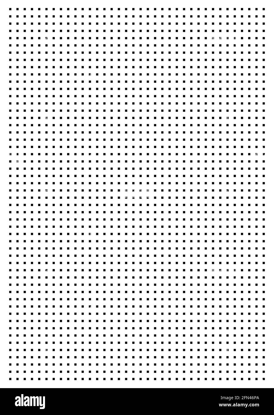 Grid paper. Dotted grid on white background. Abstract dotted ...