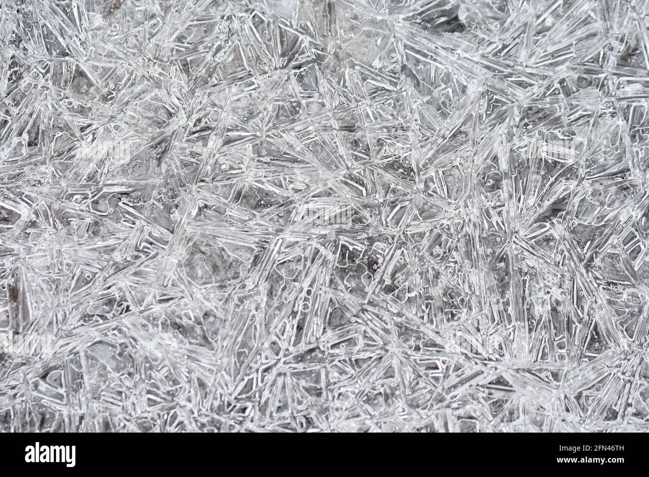 Closeup macro background of ice in winter season Stock Photo - Alamy