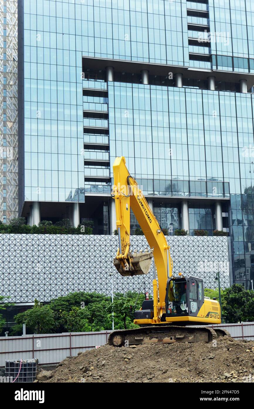 The ultra modern Ore building in Bonifacio Global City in Metro Manila ...