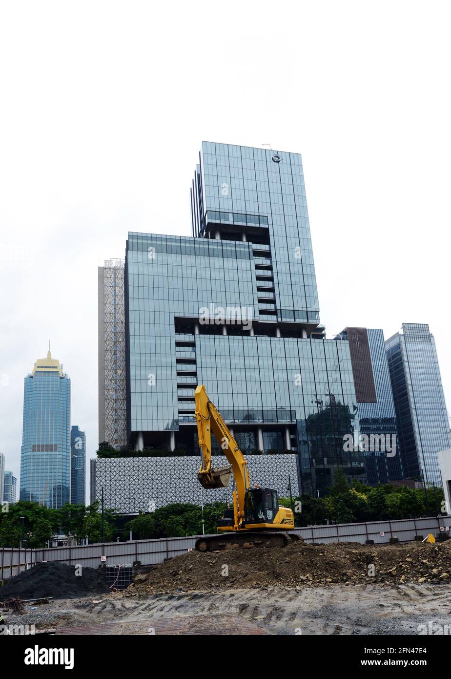 The ultra modern Ore building in Bonifacio Global City in Metro Manila ...