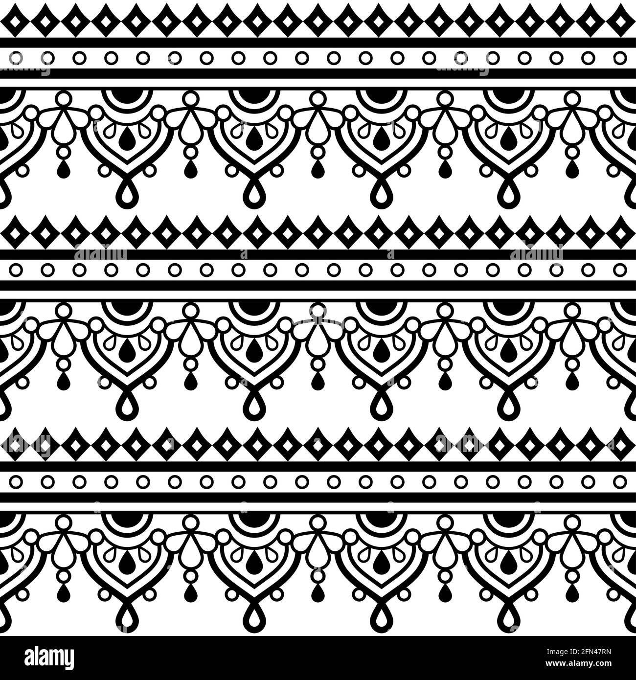 Indian Henna Pattern