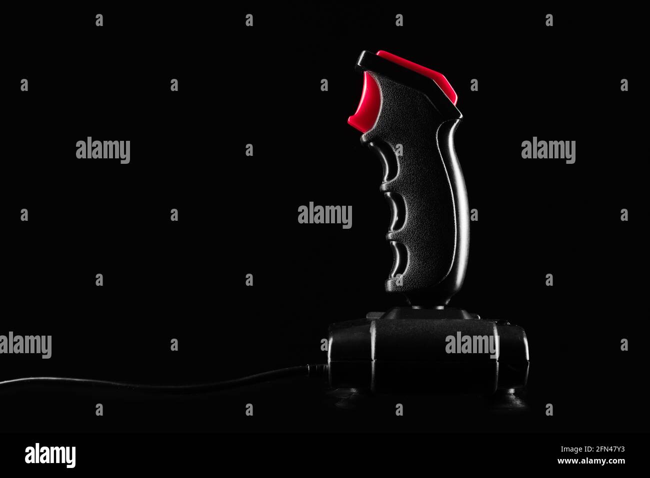 Gamepad Retro joystick from 8-bit consoles. Game controller isolated on ...