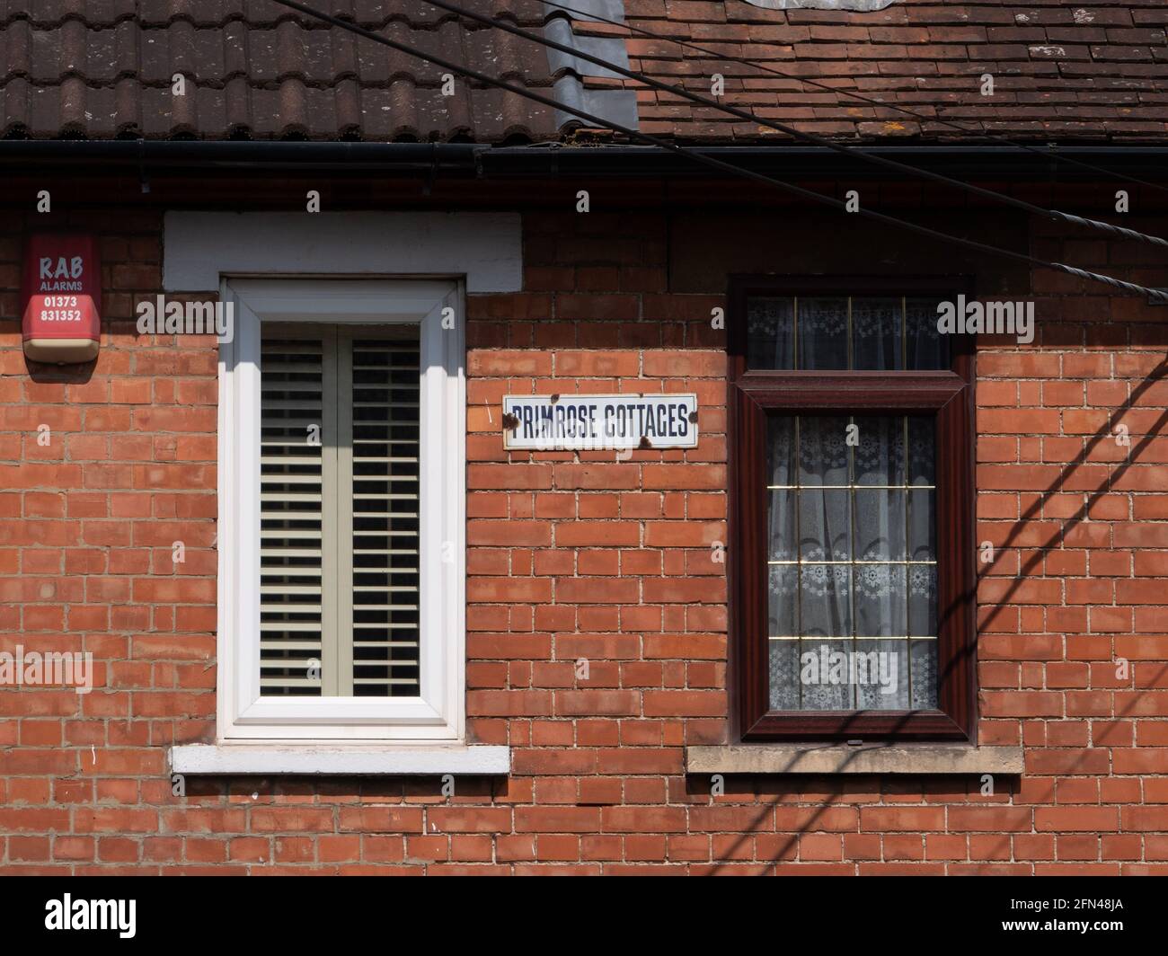 Brown upvc window hi-res stock photography and images - Alamy
