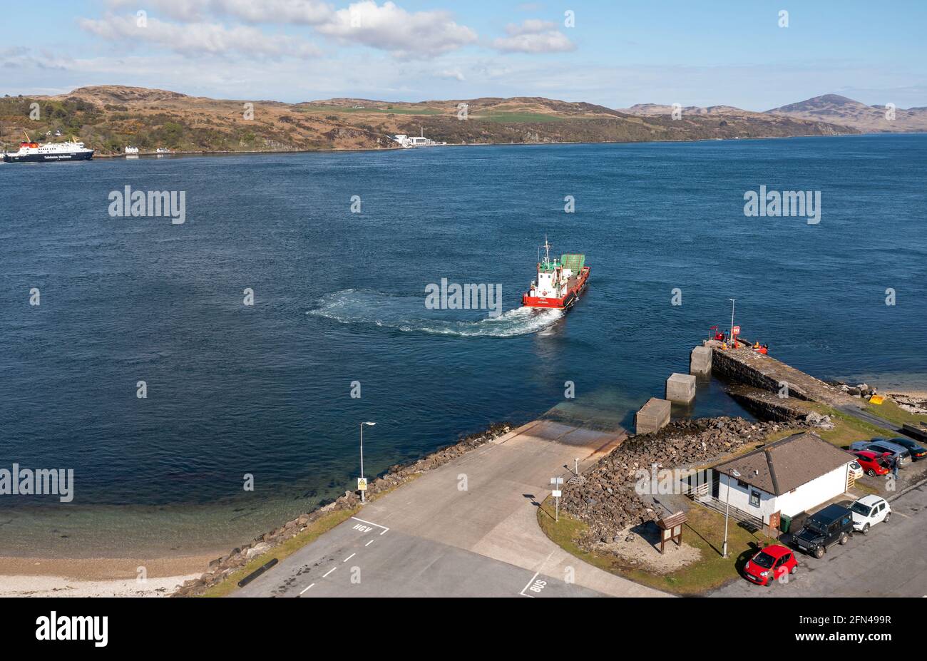 Feolin ferry terminal jura hi-res stock photography and images - Alamy