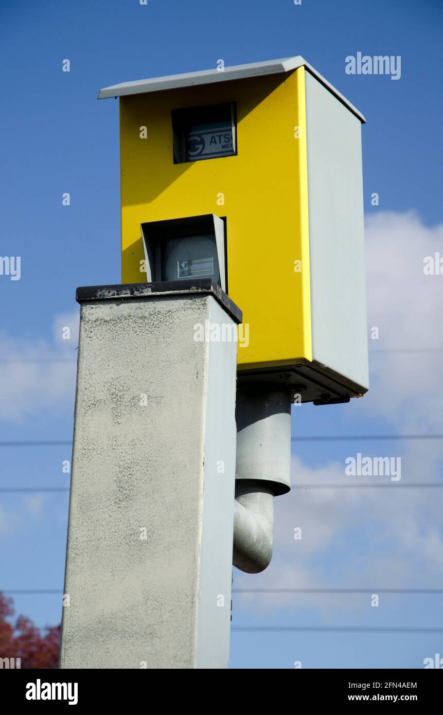 Gatso Speed Camera Stock Photo - Alamy