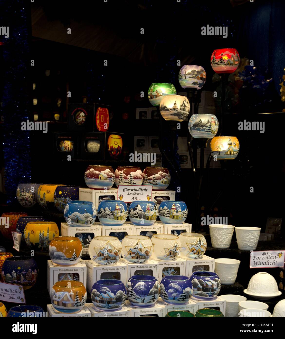 Germany christmas market candles hi-res stock photography and images ...