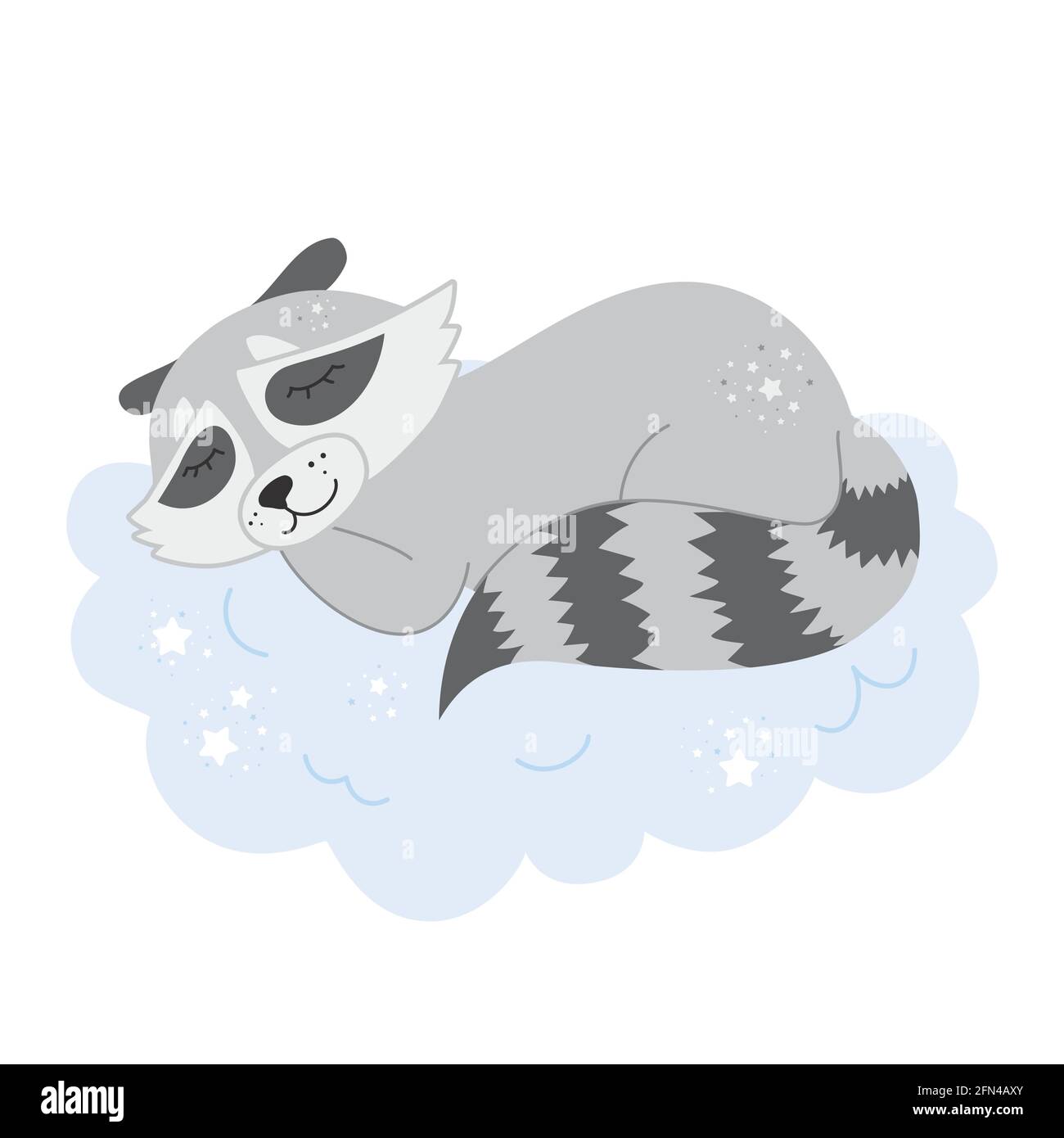 Kids wallpaper animal sky Stock Vector Images - Alamy