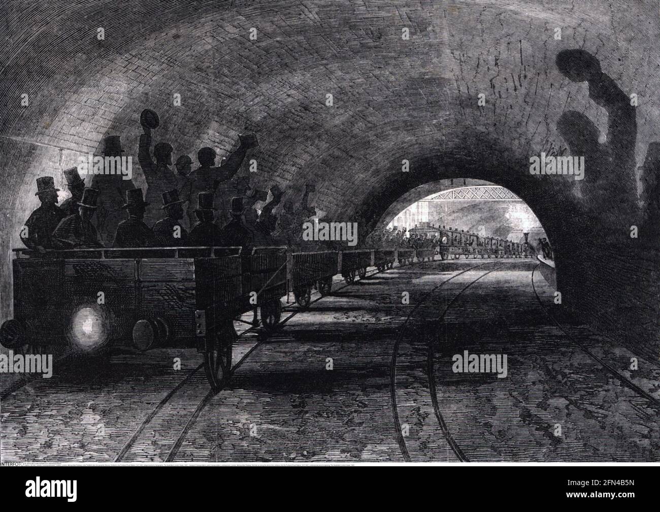 Victorian london underground hi-res stock photography and images - Alamy
