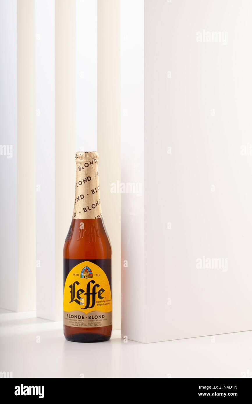 Leffe beer bottle hi-res stock photography and images - Alamy