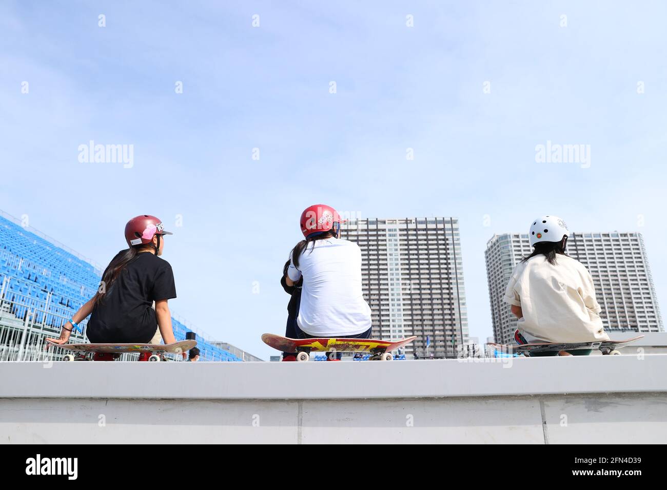 Tokyo, Japan. 14th May, 2021. General view Skateboarding : READY STEADY ...