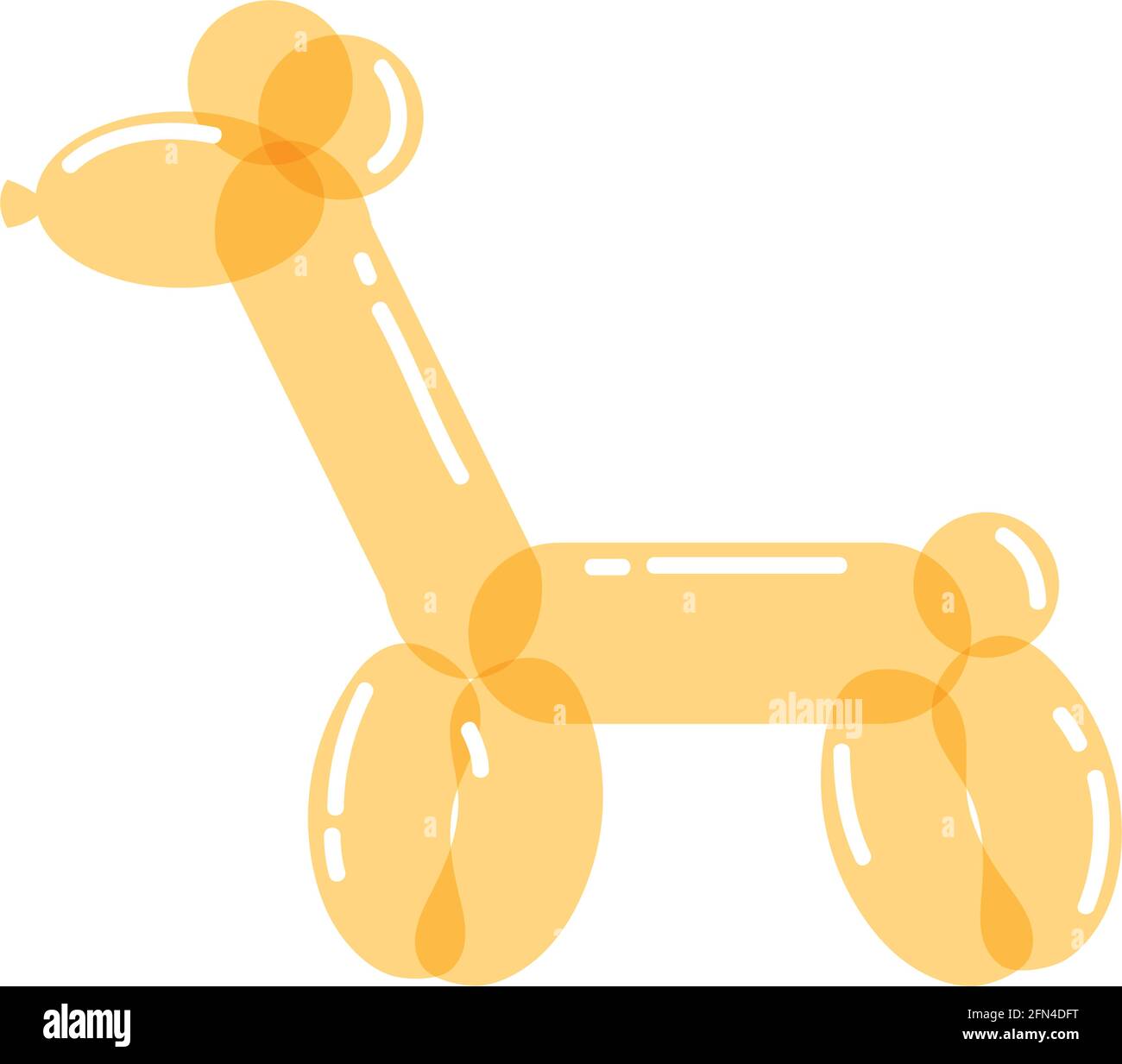 animal shaped balloon Stock Vector Image & Art - Alamy