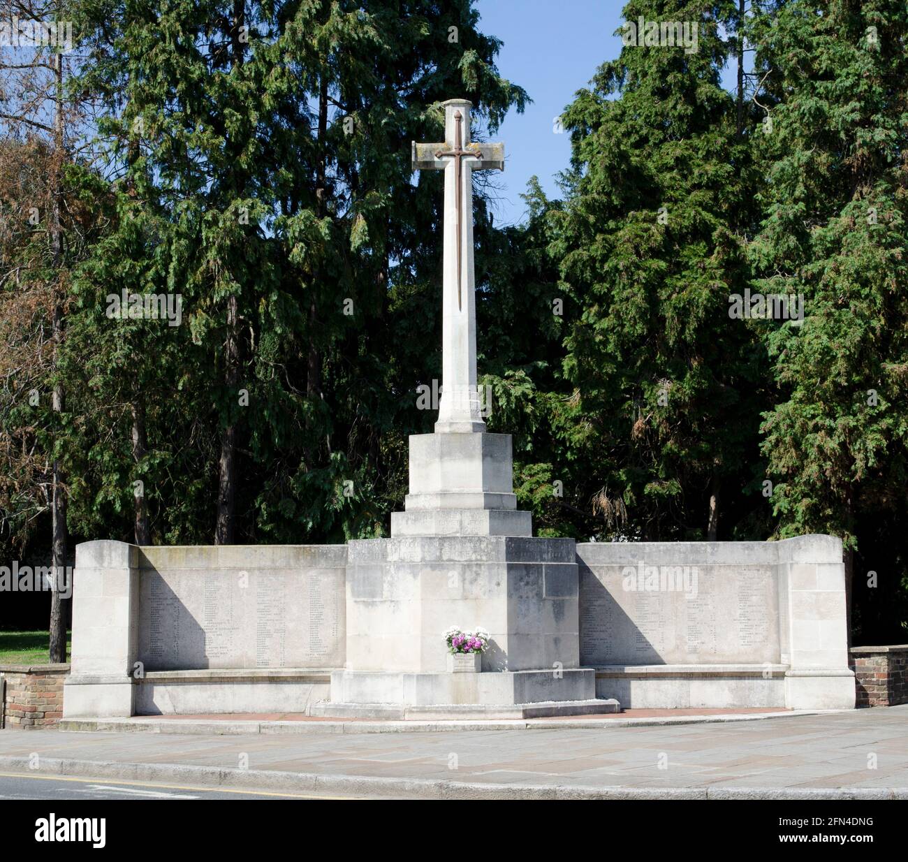 War Memorial Ware Hertfordshire Stock Photo - Alamy