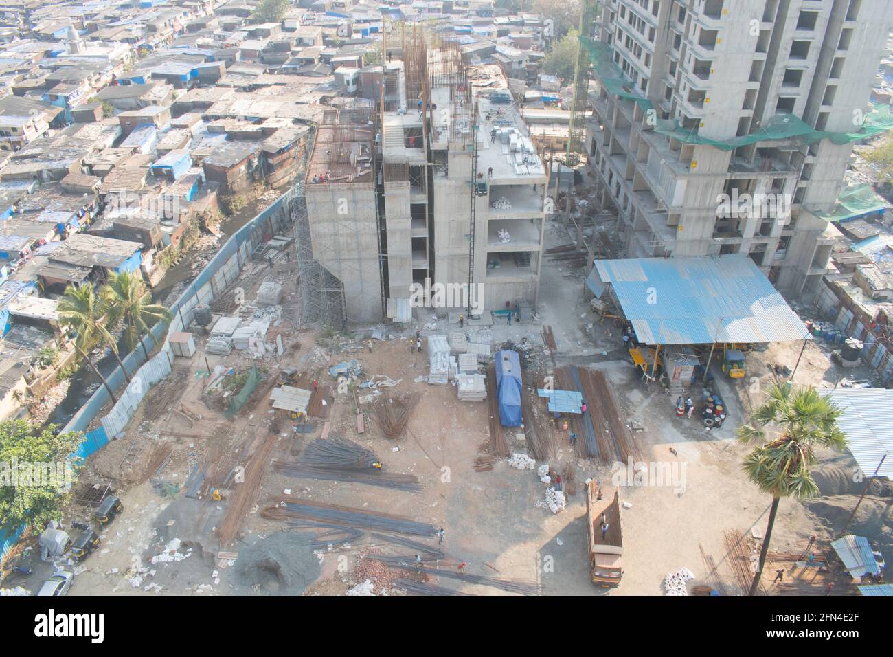 Mumbai construction project hi-res stock photography and images - Alamy