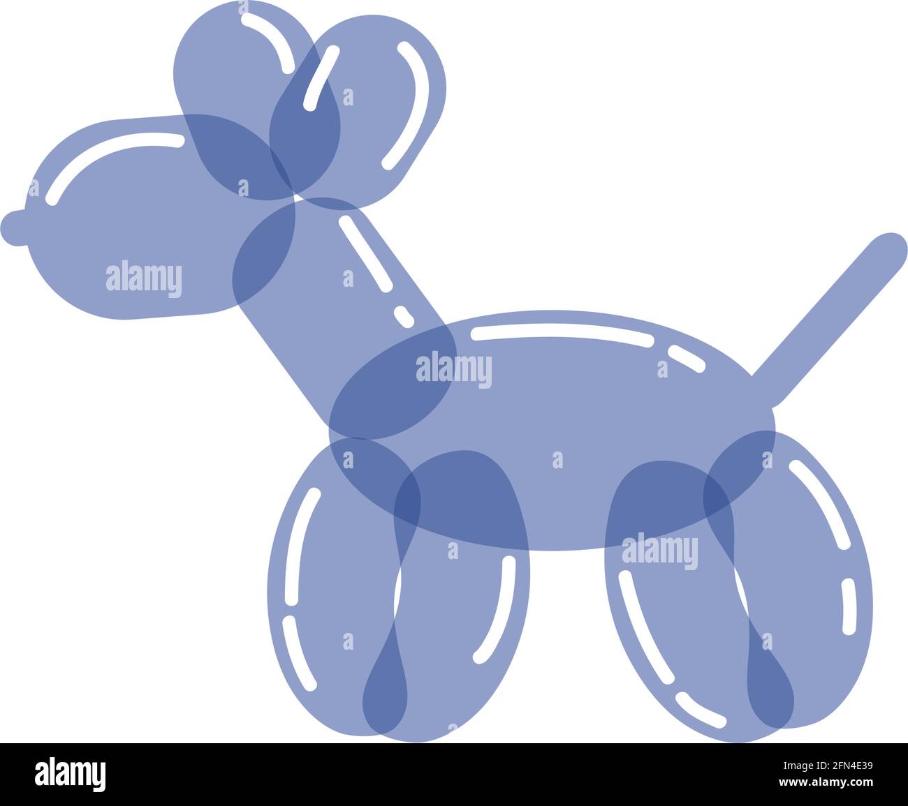 animal inflatable balloon Stock Vector Image & Art - Alamy