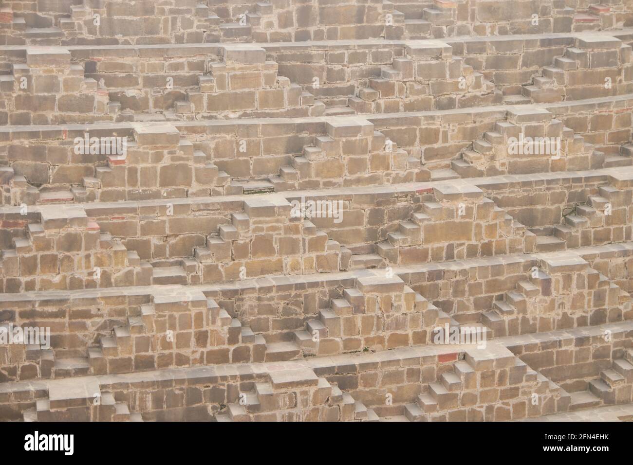 Details of the Chand Baori, the oldest, deepest, and largest step wells ...