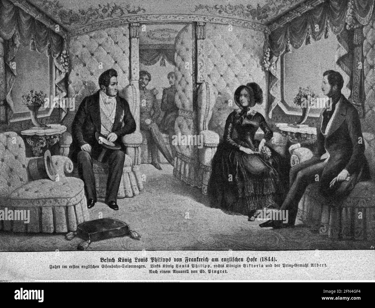 Queen victoria railway carriage hi-res stock photography and images - Alamy