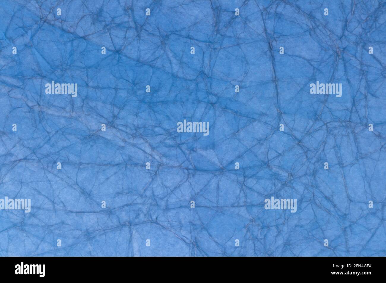 Old light blue crumpled paper texture Stock Photo - Alamy
