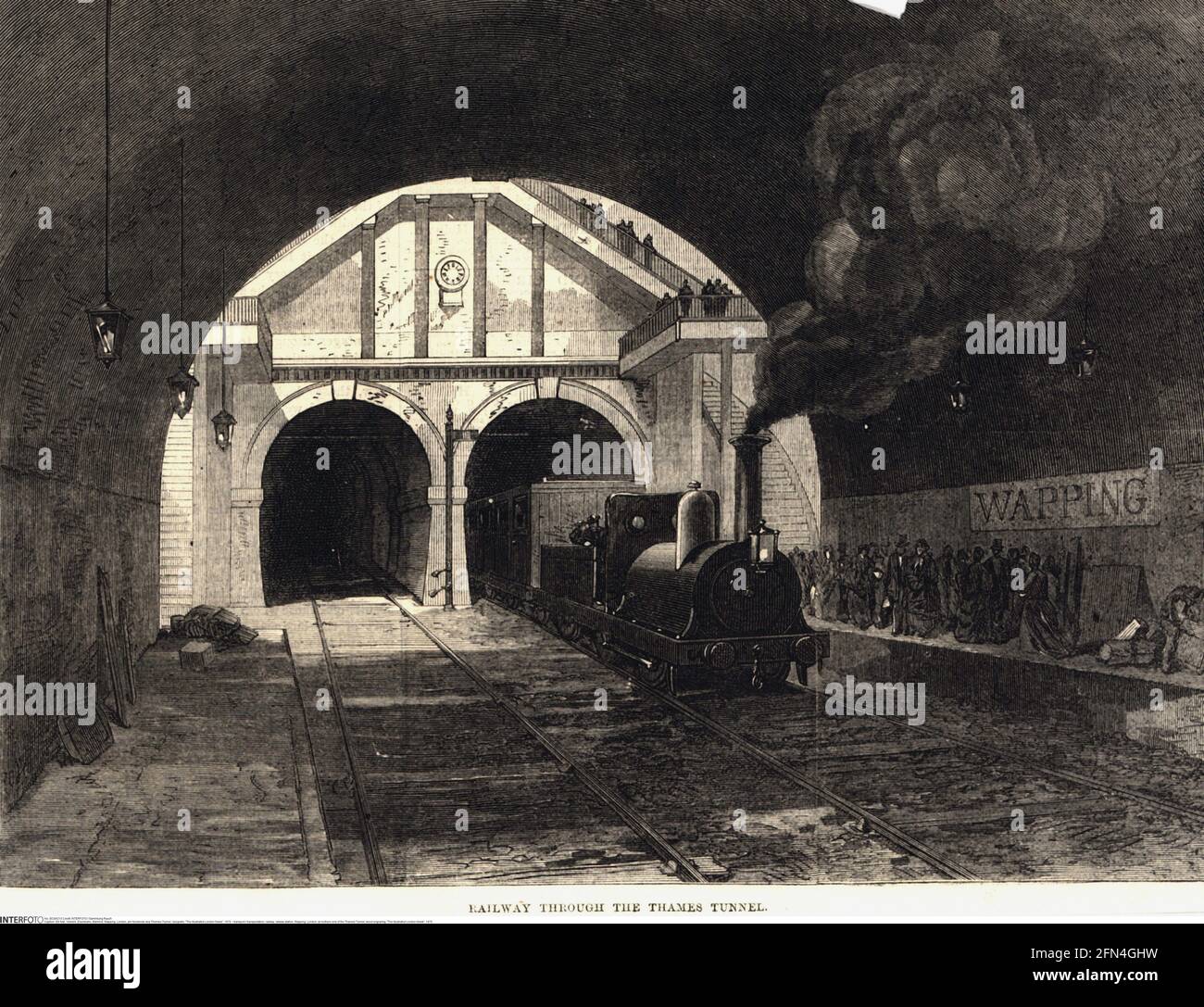 Wapping railway station hi-res stock photography and images - Alamy