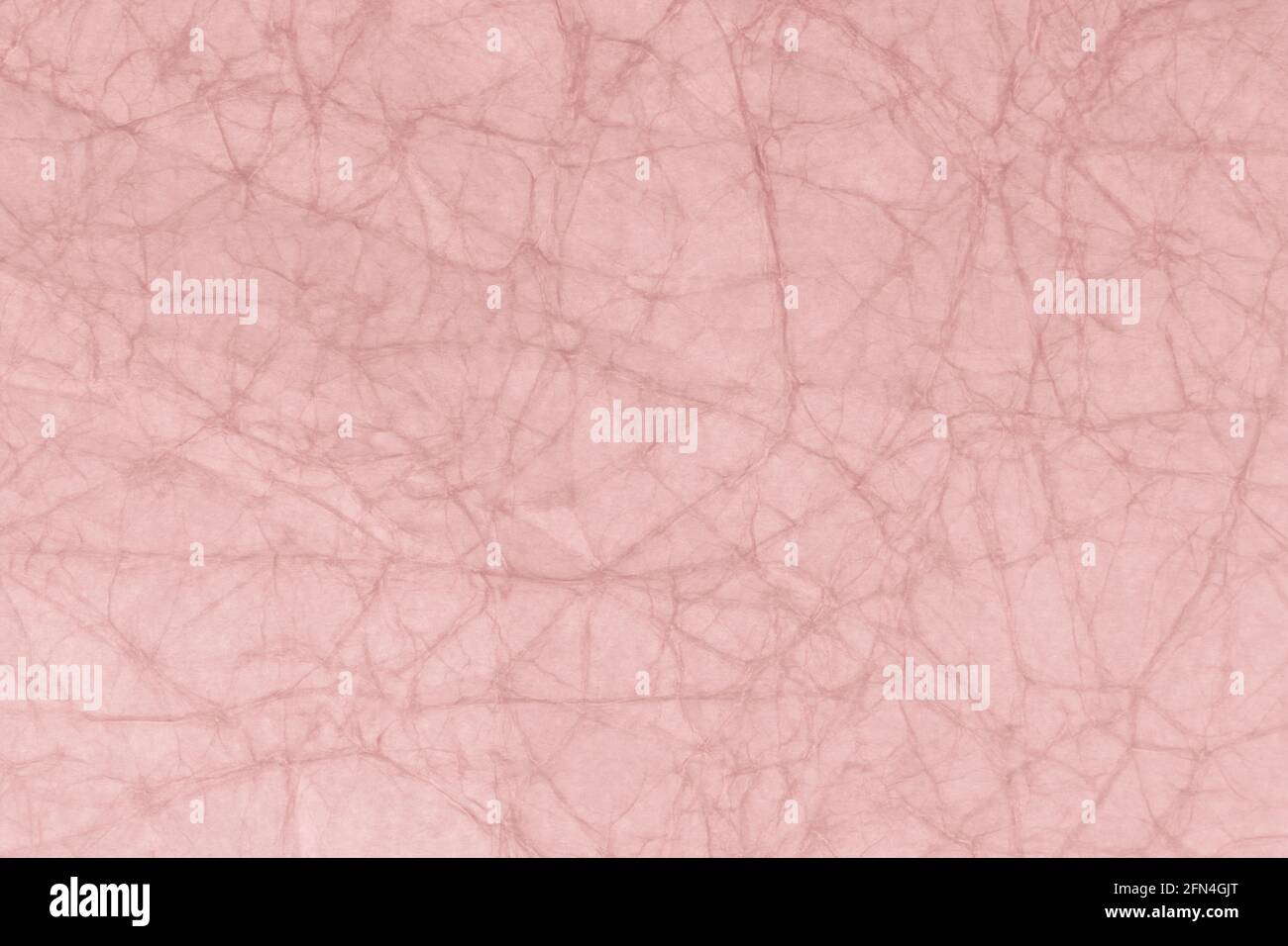 Old light pink crumpled papertexture Stock Photo - Alamy