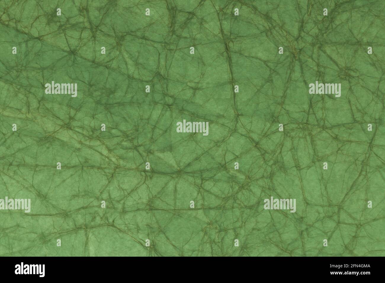Old light green crumpled paper texture Stock Photo - Alamy