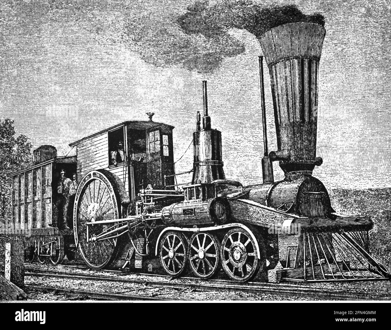 transport / transportation, railway, locomotives, steam locomotive of ...