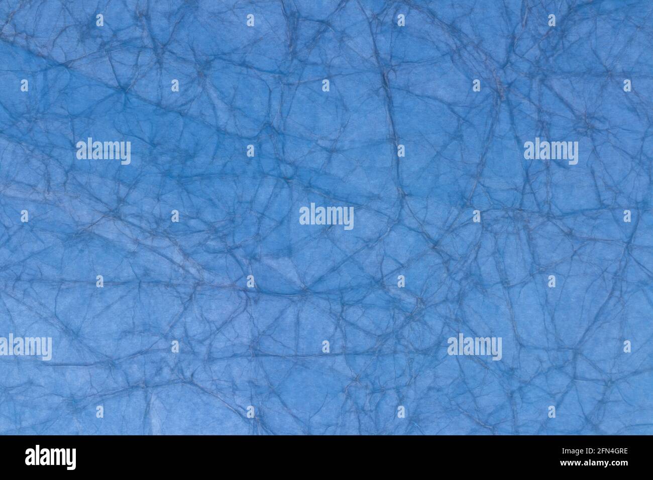 Old light blue crumpled paper texture Stock Photo - Alamy
