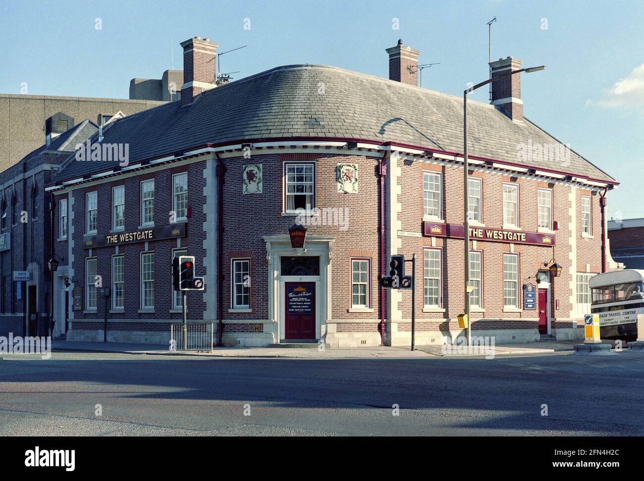 The Westgate Pub, Riverside, Cardiff Stock Photo - Alamy