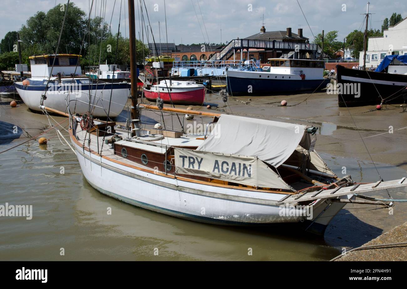 Woodbridge sailing boat hi-res stock photography and images - Alamy