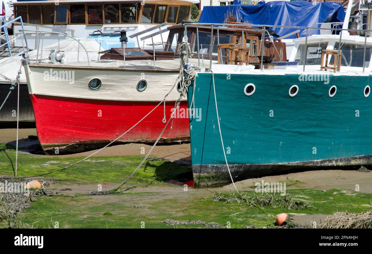 Boats Woodbridge Suffolk Stock Photo - Alamy