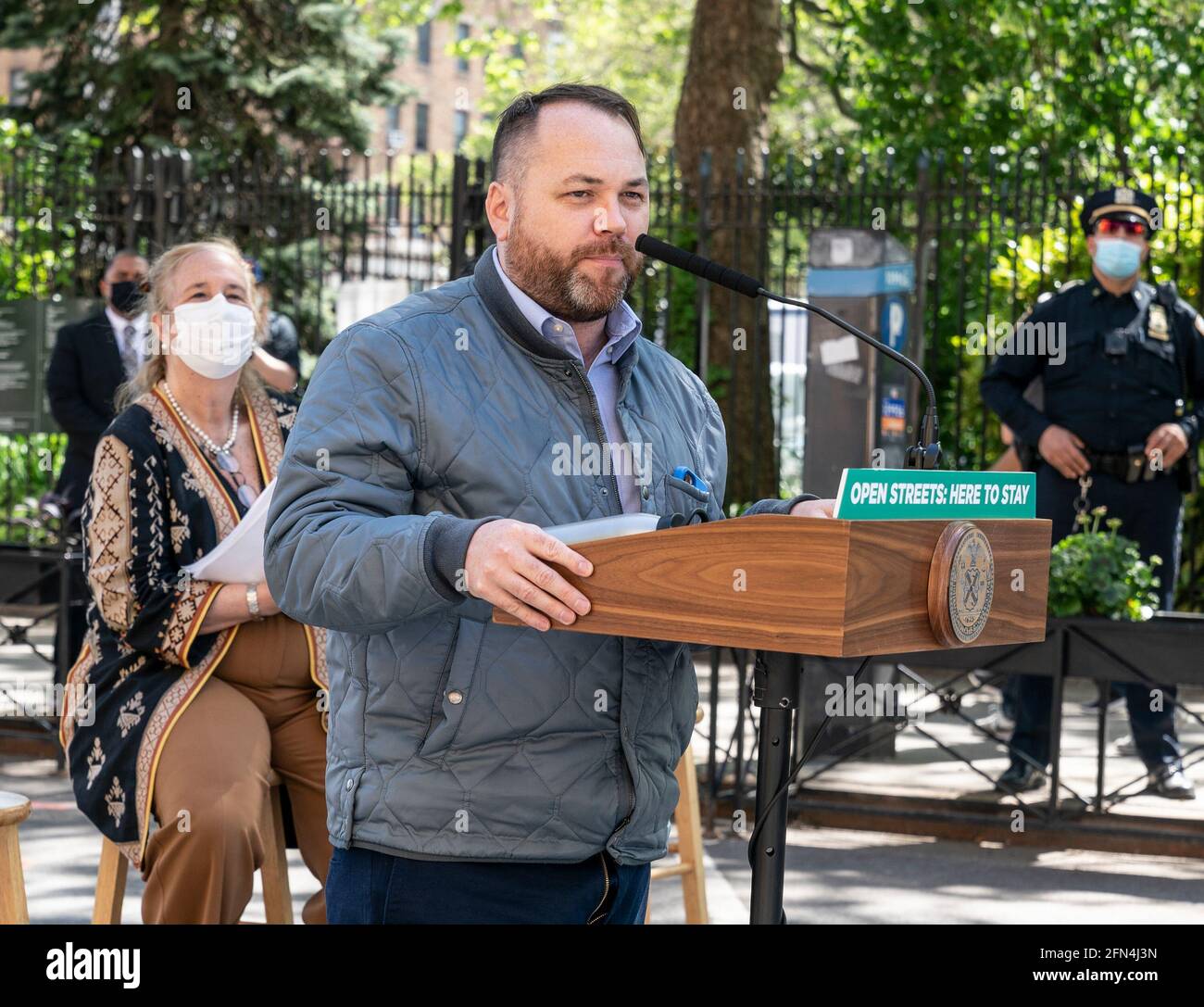 New York, United States. 13th May, 2021. City Concil Speaker Corey ...