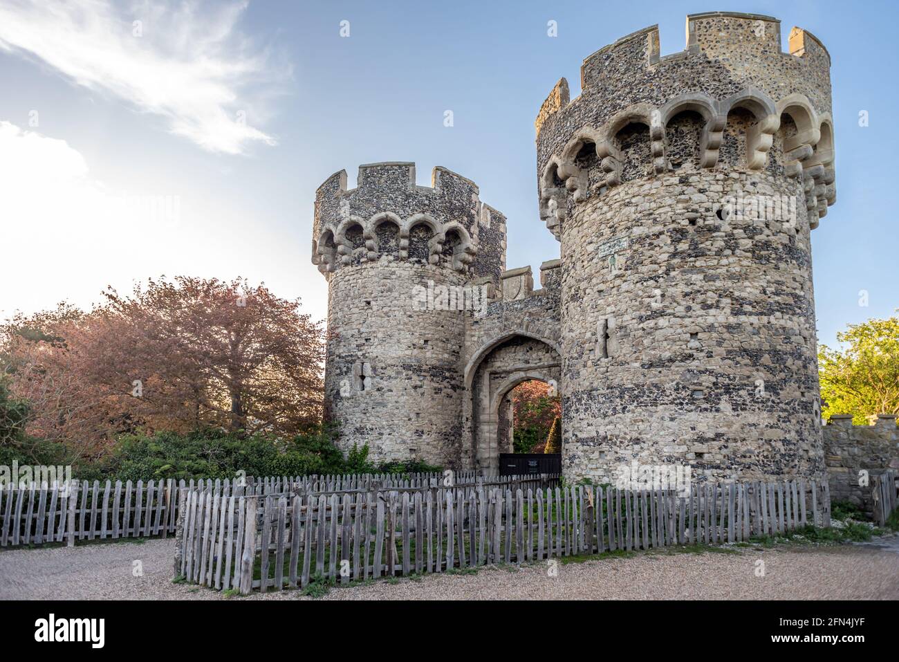 Cooling, May 10th 2021: The 14th-century Cooling Castle in Cooling, on ...