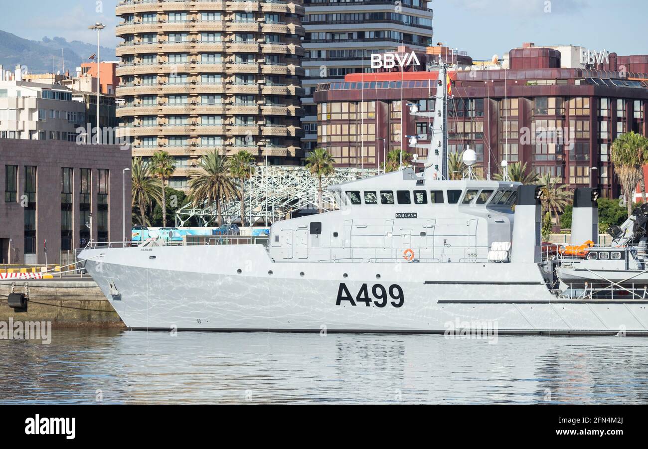 The NNS LANA (OCEA OSV 190 SC-WB), an new hydrographic research vessel ...