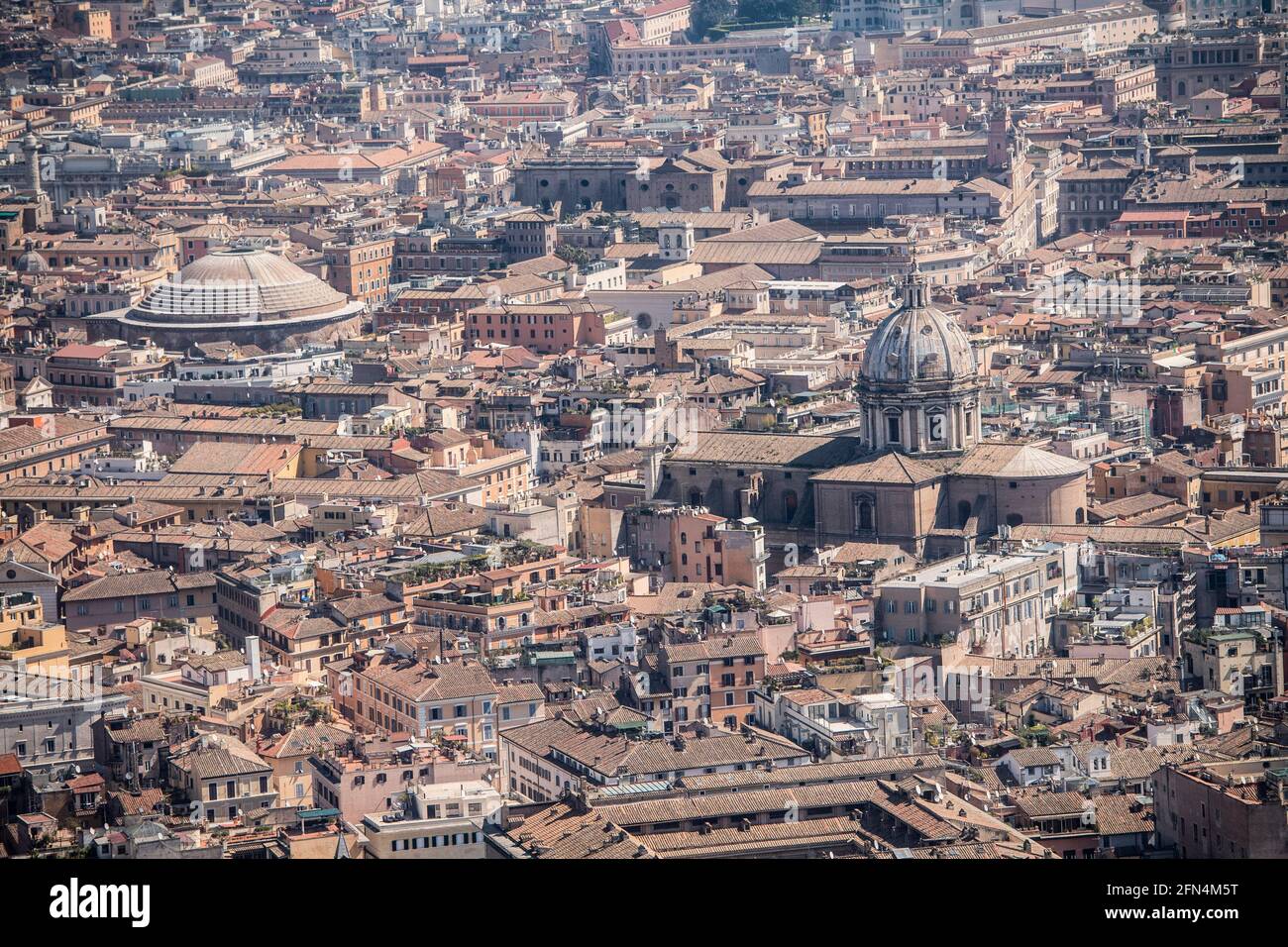 Rome pantheon birdseye hi-res stock photography and images - Alamy