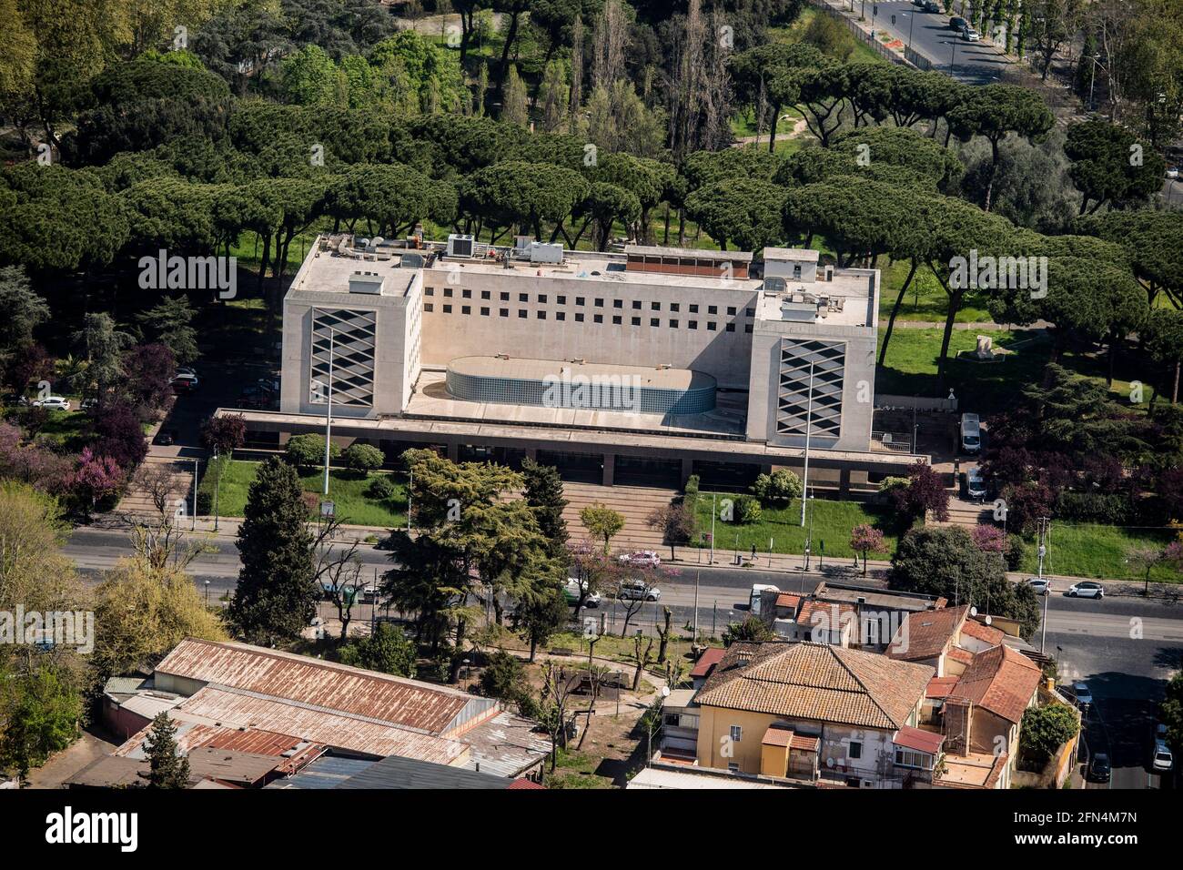 Highangle view office hi-res stock photography and images - Alamy