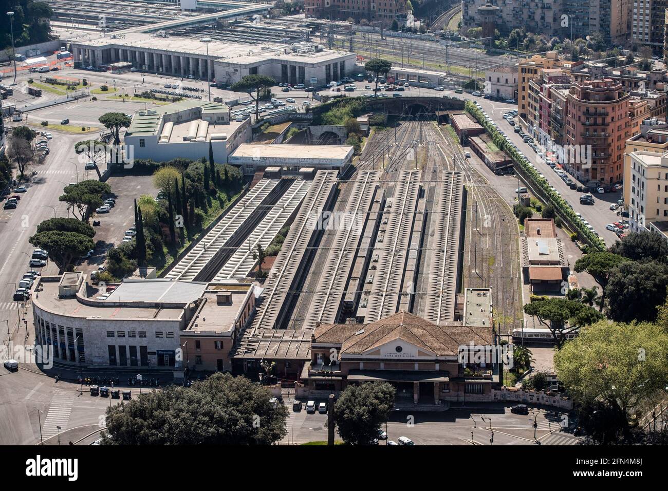 Italy, Lazio, Rome, Ostiense railway station Stock Photo - Alamy