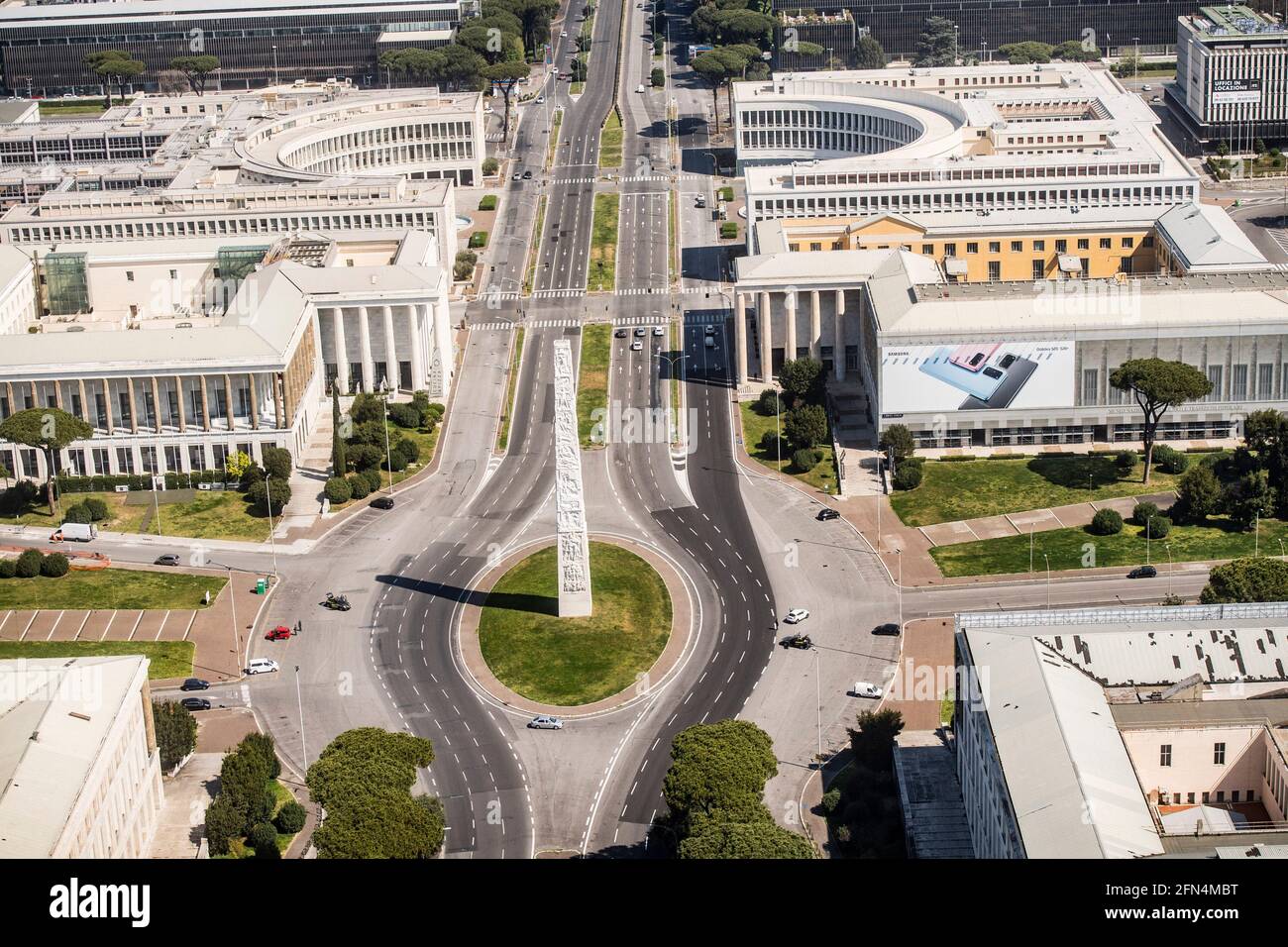 Eur obelisk rome hi-res stock photography and images - Alamy