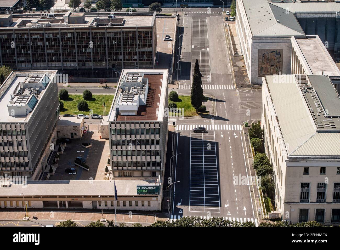 Eur rome aerial hi-res stock photography and images - Alamy