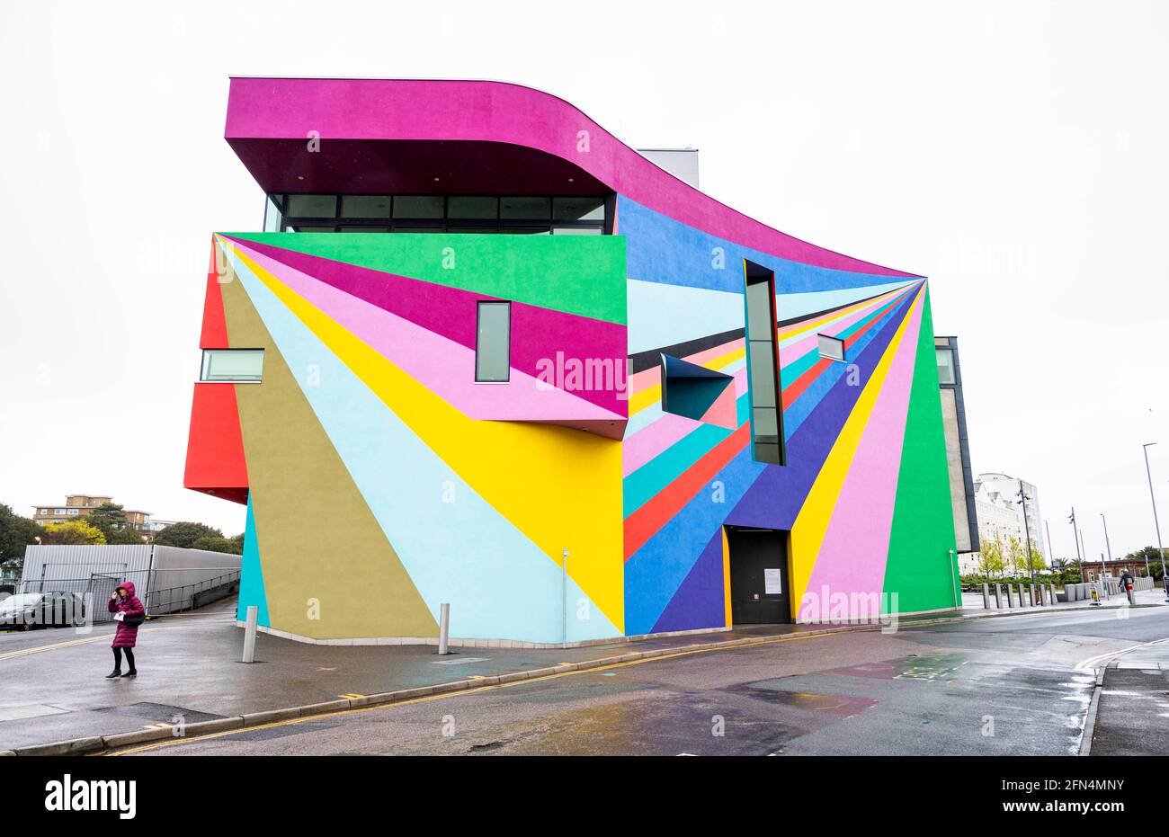 The Towner Gallery in Eastbourne , East Sussex , England , UK Stock ...