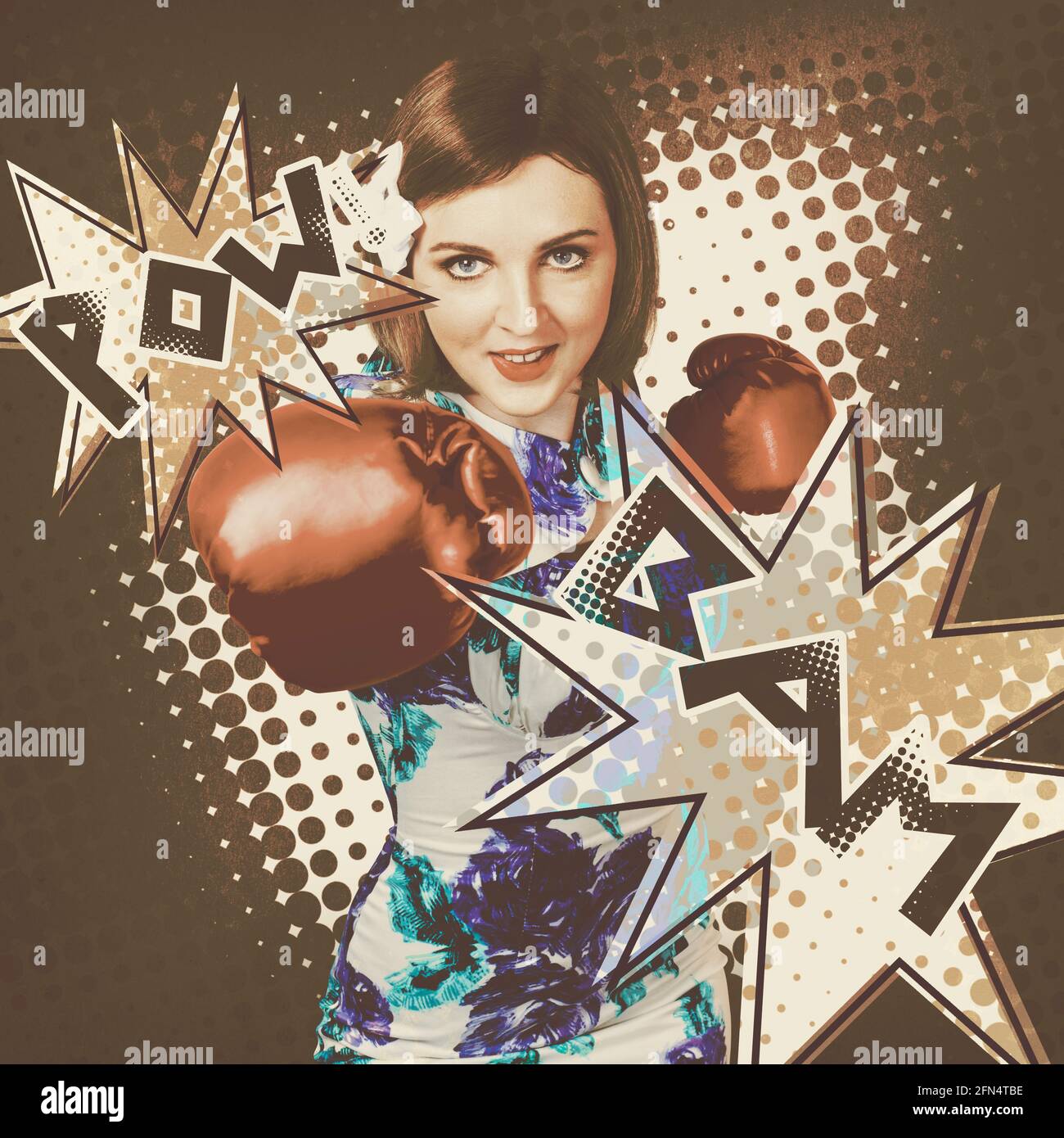 Comic Art Girl High Resolution Stock Photography and Images - Alamy