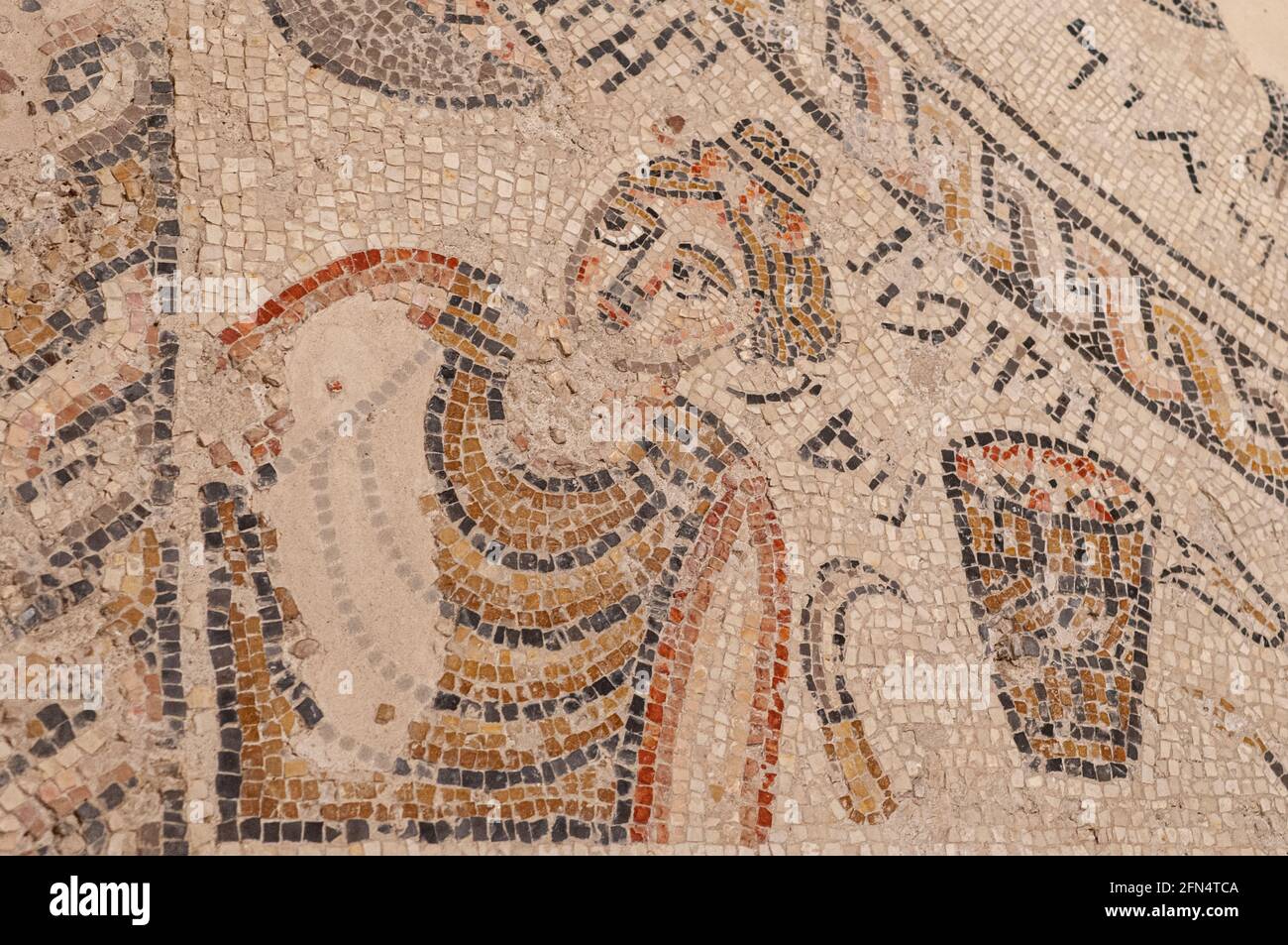 Israel, Galilee, Zippori National Park A mishnaic-period city with an ...