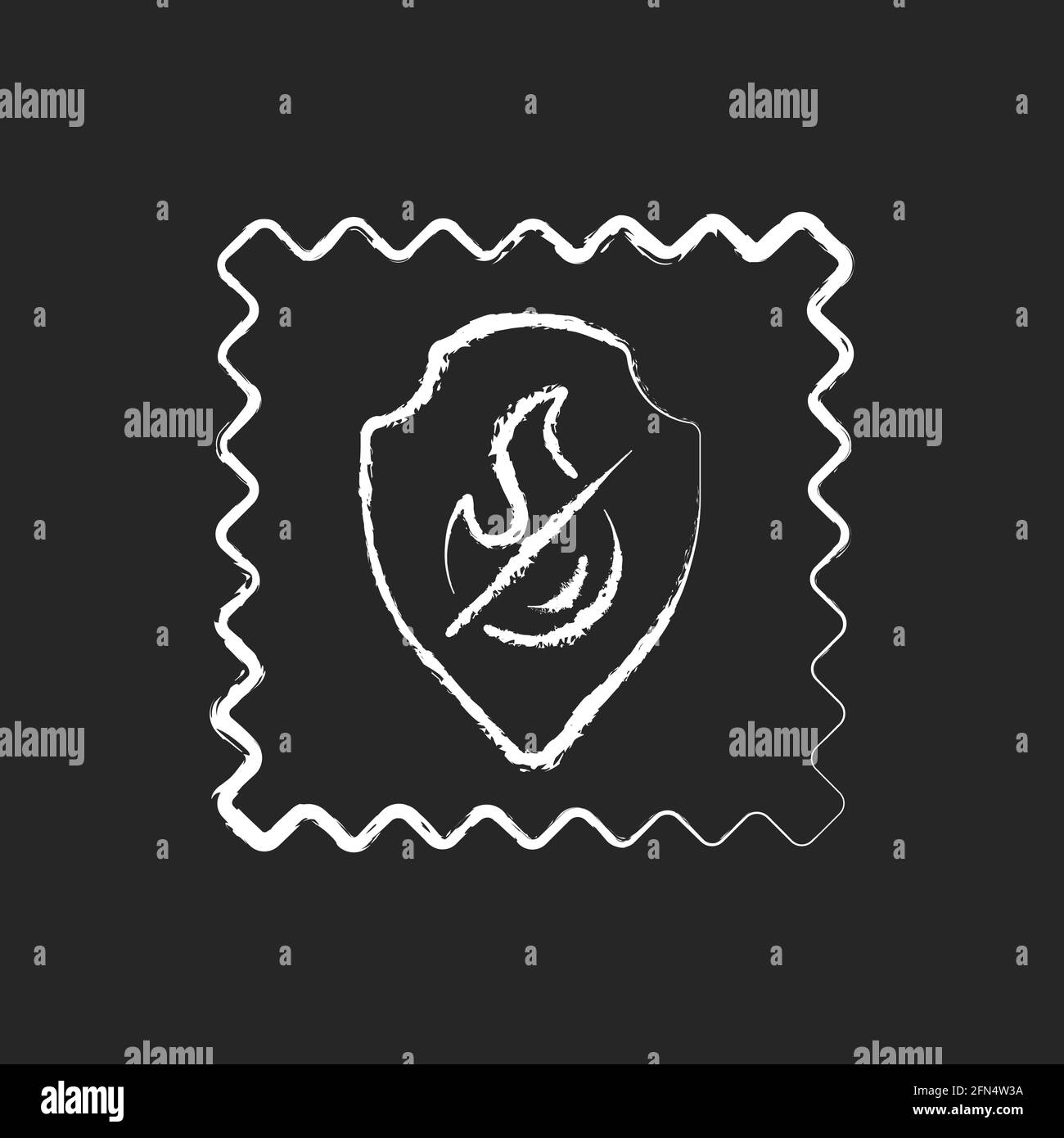 Fire resistant label Stock Vector Images - Alamy