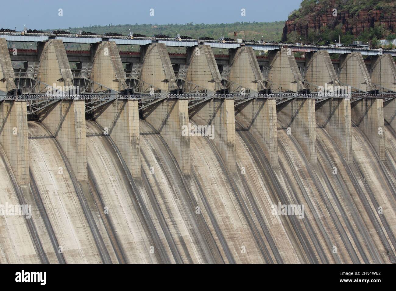 Srisailam Dam, Andhra Pradesh, INDIA Stock Photo - Alamy