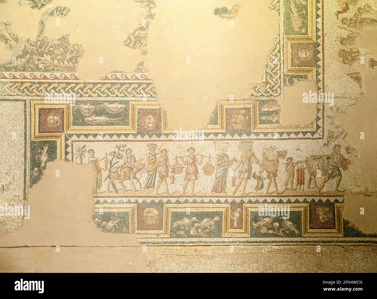 Details of scenes from The Wedding of Dionysus and Ariadne AKA Dionysus ...
