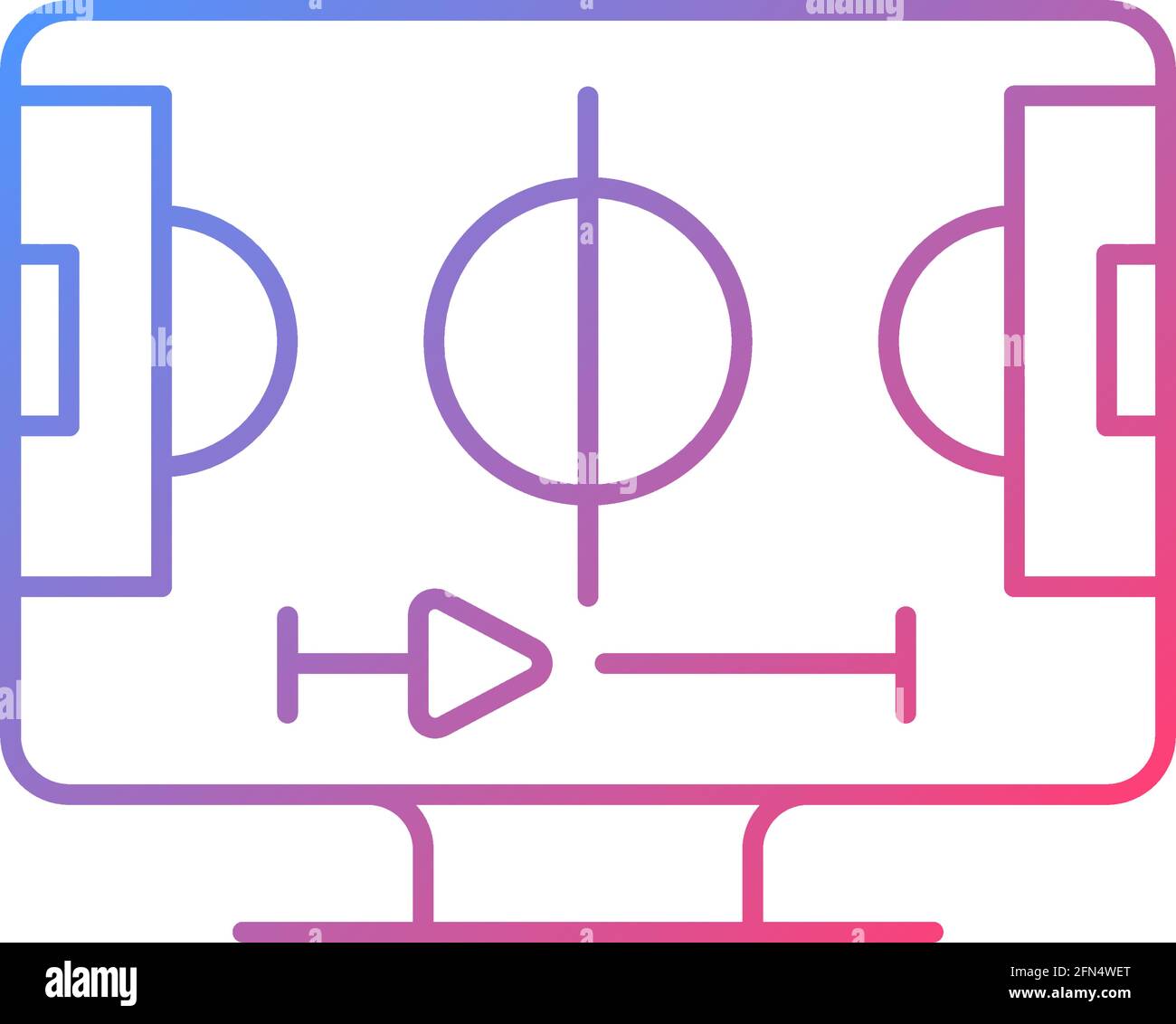 Football and remote Stock Vector Images - Alamy