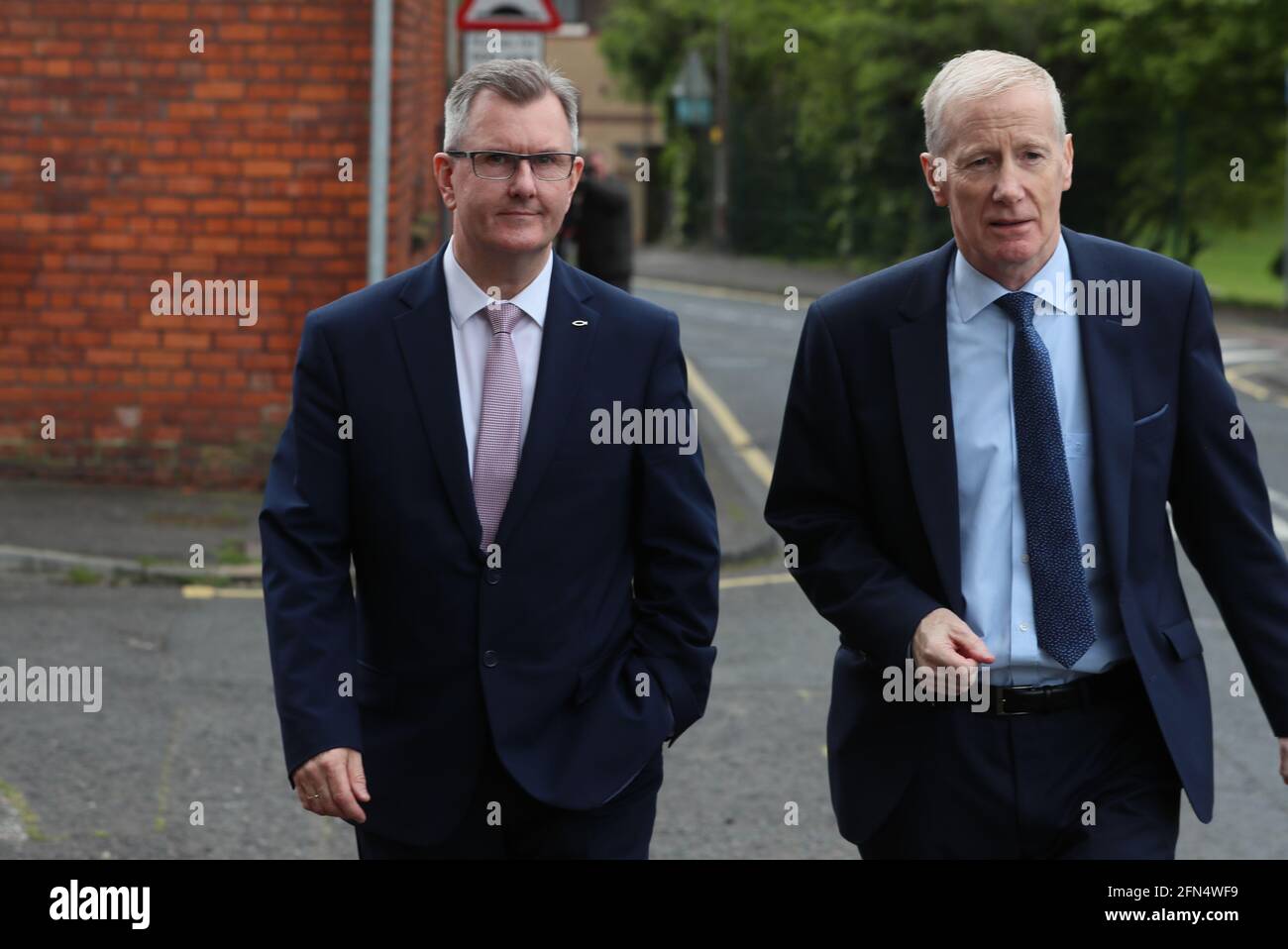 At the dup headquarters in east belfast hi-res stock photography and ...