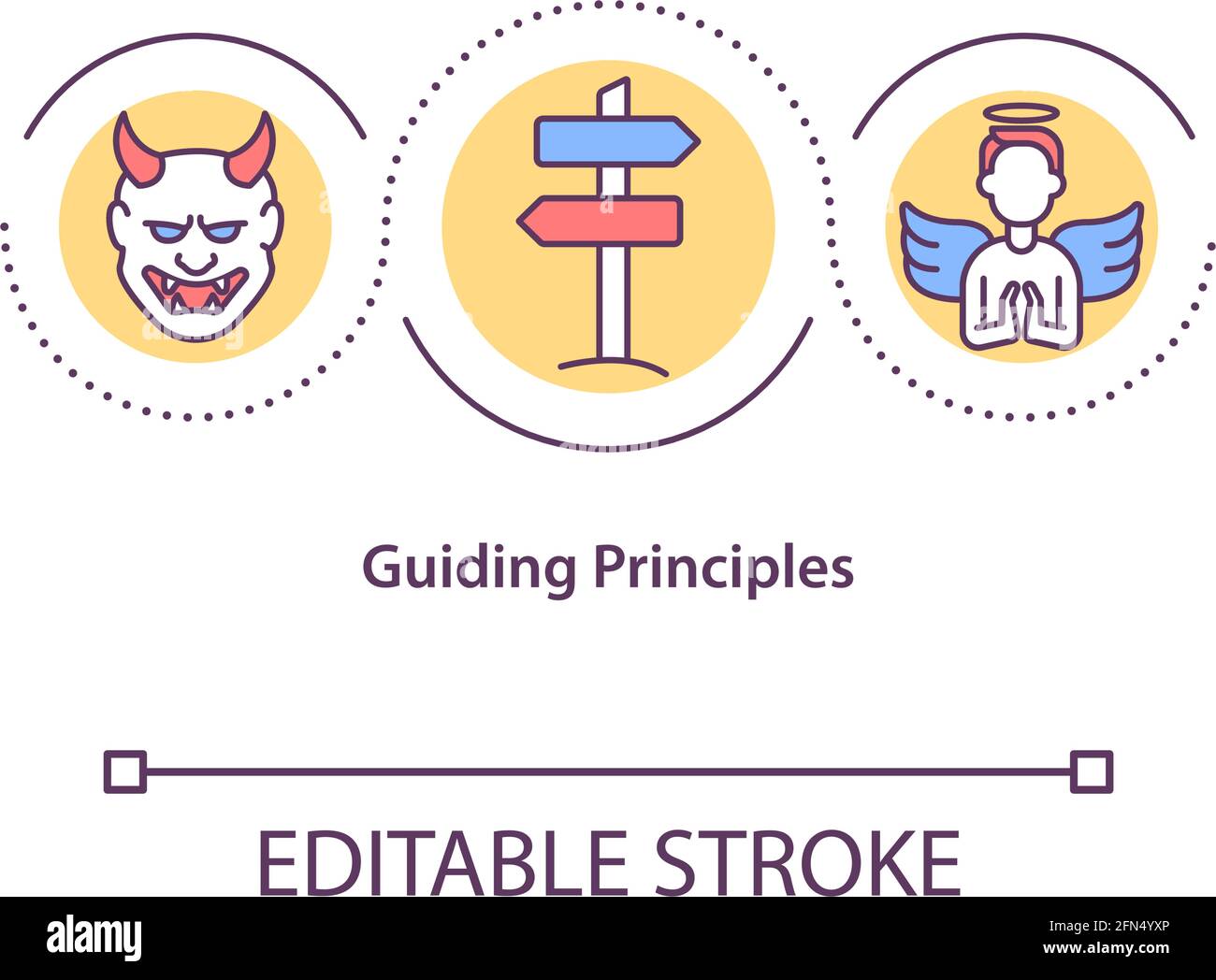 Guiding principles hi-res stock photography and images - Alamy